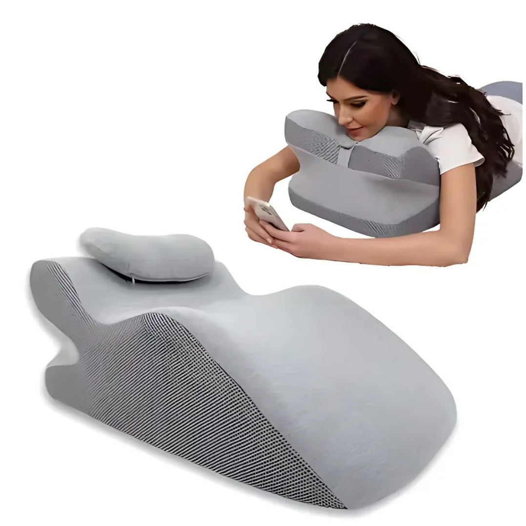 Multifunctional Prone Position Lie Pillow – Memory Foam Cushion for Be ...