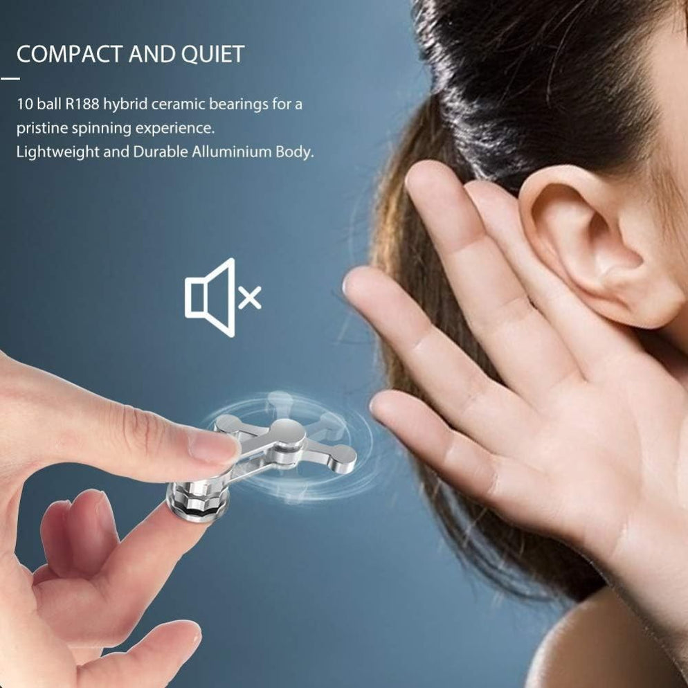 Stainless Steel Double Pendulum Spinner — STAGE OF JOY